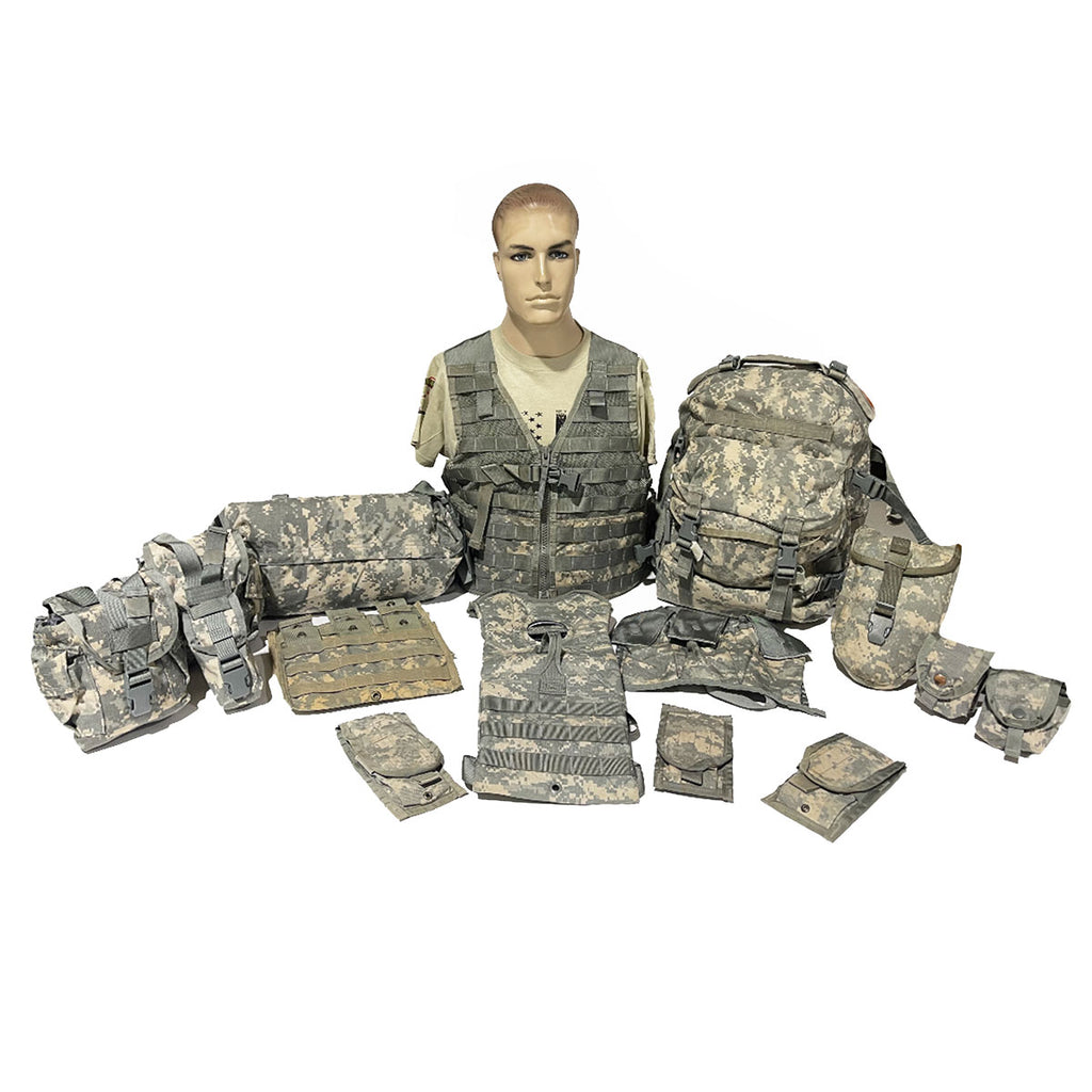 16pc Rifleman Kit MOLLE System ACU Complete Set USGI | Ozark Outdoorz