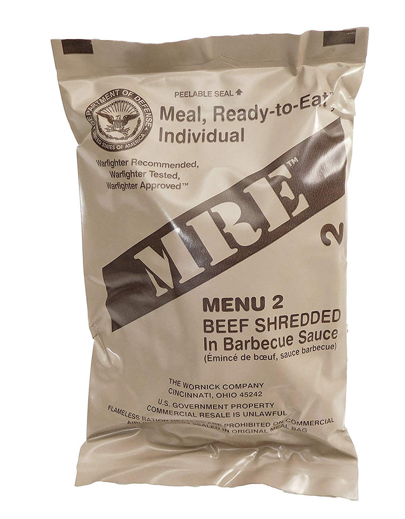 Single Military MRE 2025 | Genuine US Military Mres | Ozark Outdoorz