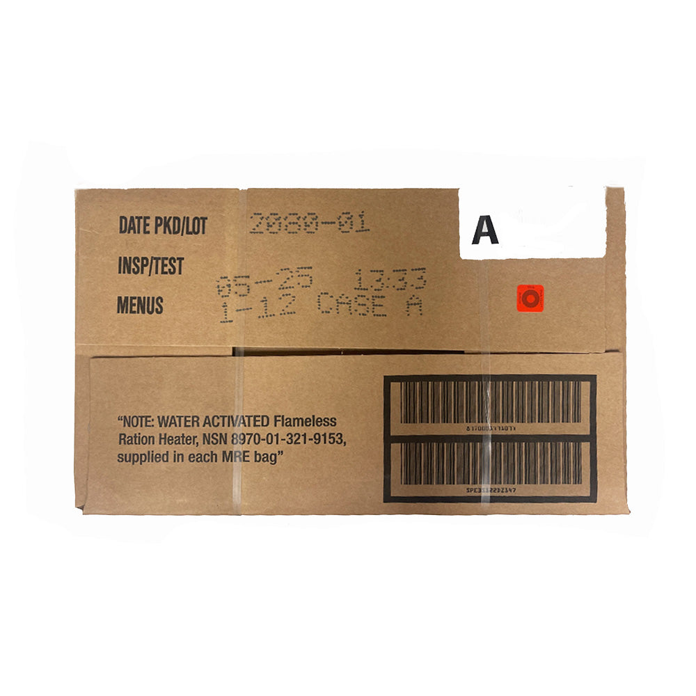 2025 Military MRE A CASE | INSPECTION 2025 OR NEWER | Ozark Outdoorz