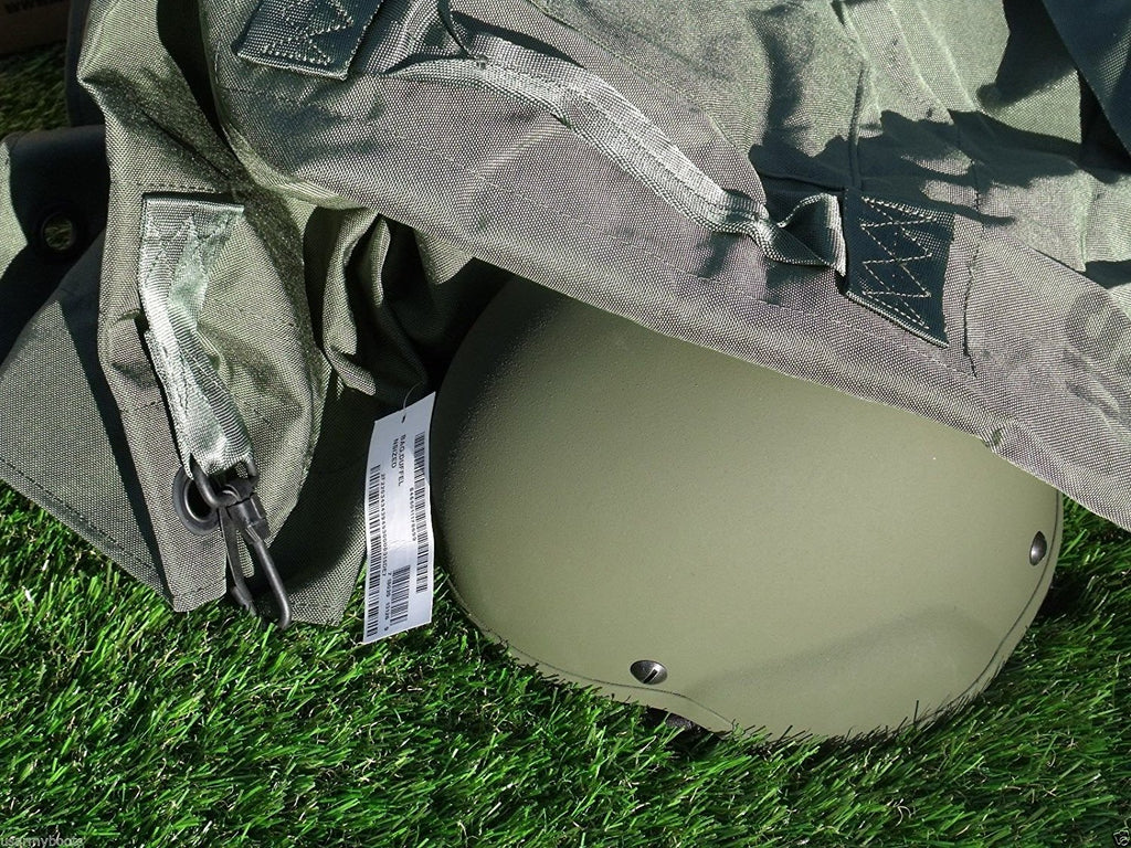 Military Duffel Bag Shoulder Straps Top Load OD Green | Ozark Outdoorz